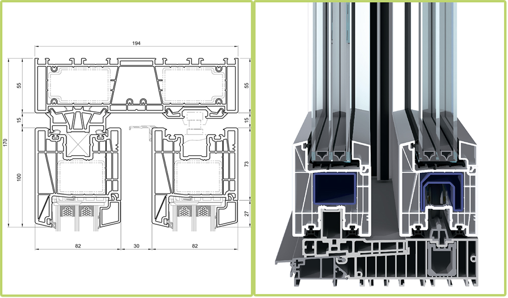 Система плъзгане с повдигане evolutionDrive HST от Salamander | dogrami.bg