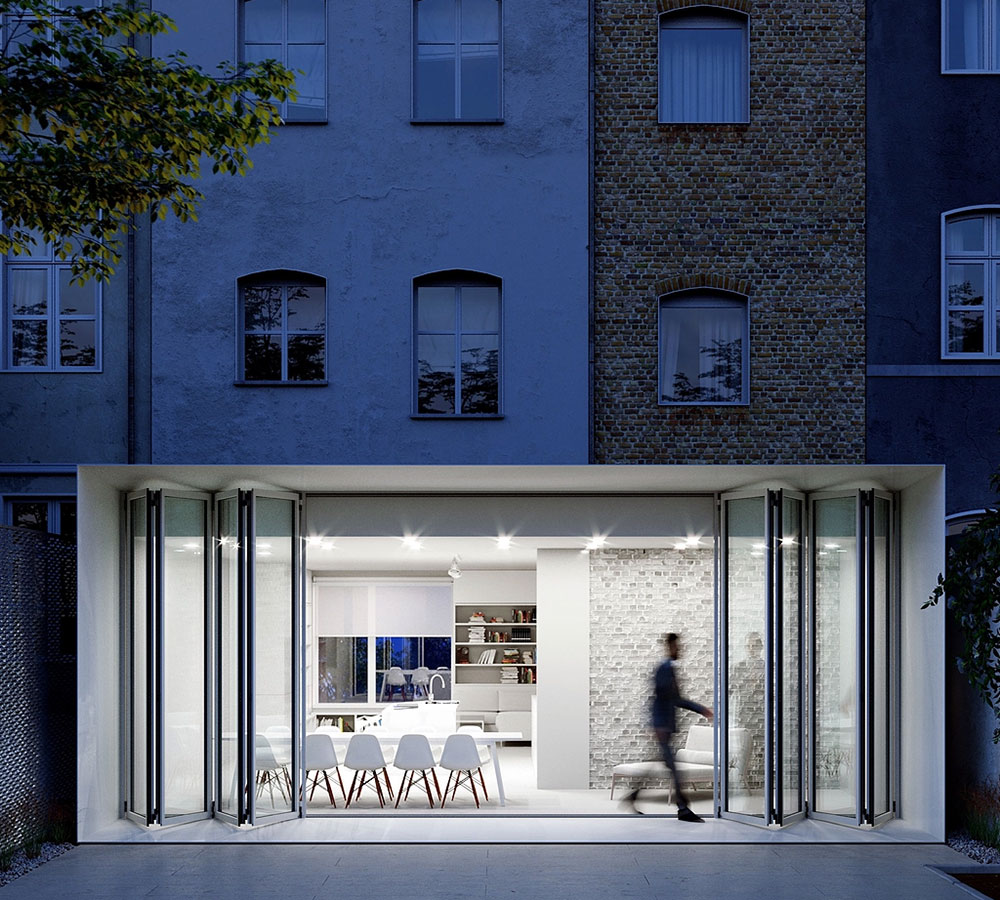 Двукрили сгъваеми врати с добра термична изолация | dogrami.bg